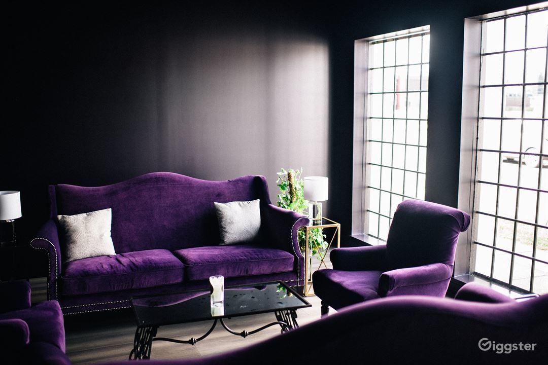 Purple themed Private Lounge Room Bar in Birmingham | Rent this ...
