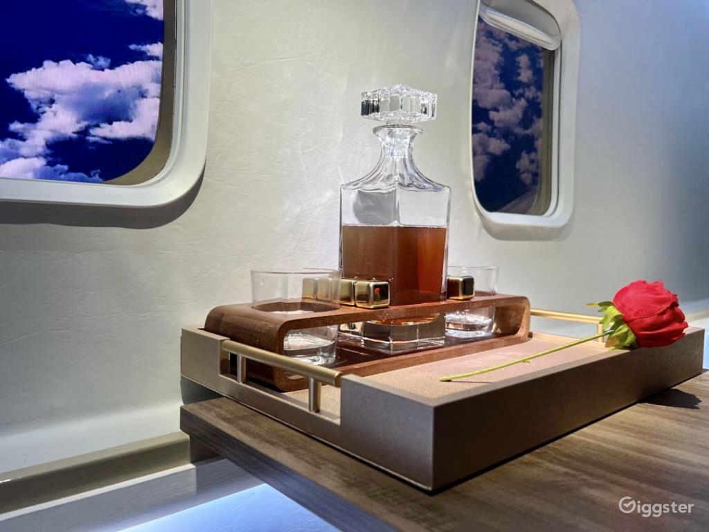 Private Jet Studio Set | Flight Simulation | Rent this location on Giggster