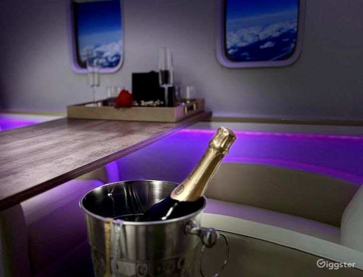 Private Jet Studio Set | Flight Simulation | Rent this location on Giggster