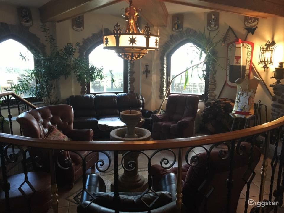 Private Castle With Outdoor Reception | Rent this location on Giggster