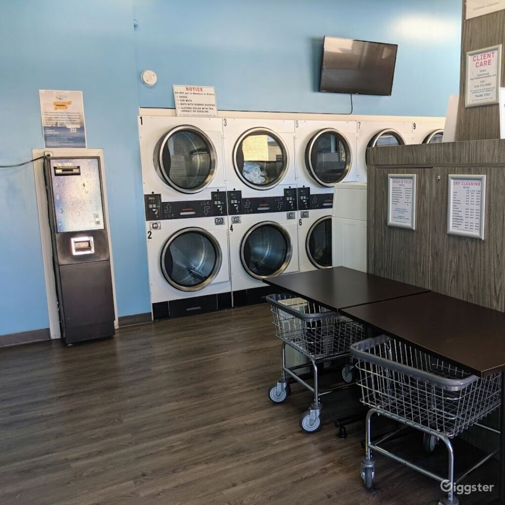East York's finest coin laundromat | Rent this location on Giggster