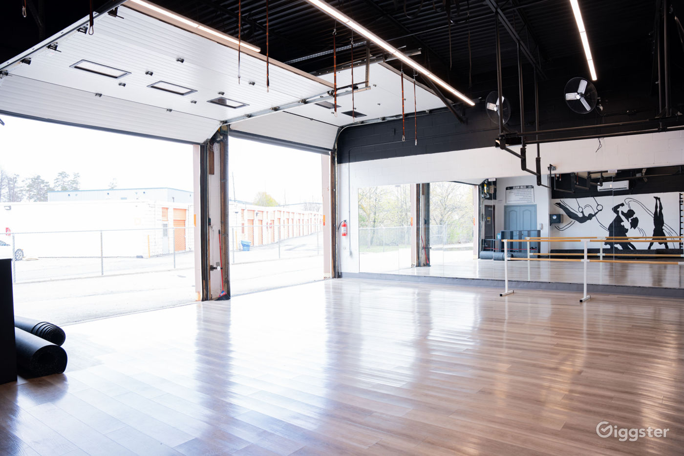 Dance Practice Room and Fitness, Yoga, Personal Training Studio | Rent ...