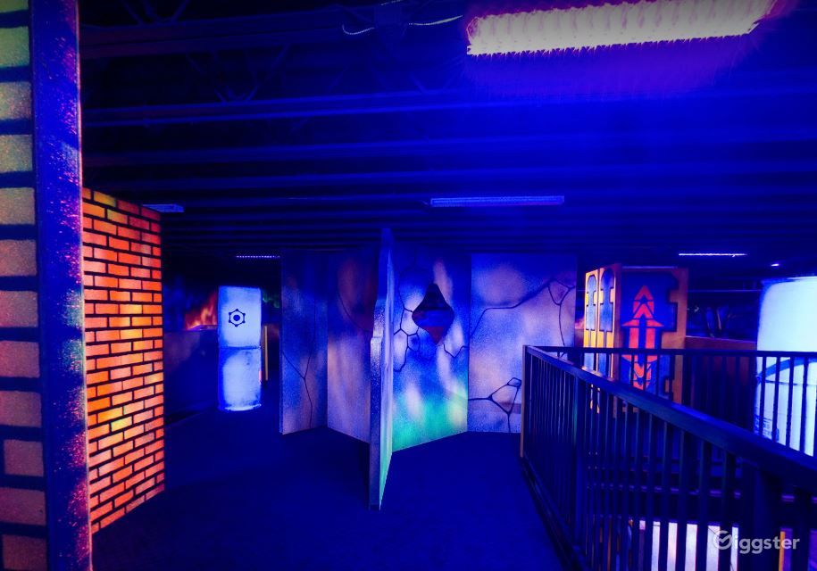 Two-Story Urban Grunge Laser Tag DC Themed Arcade Arena | Rent this ...