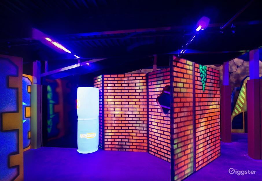 Two-Story Urban Grunge Laser Tag DC Themed Arcade Arena | Rent this ...