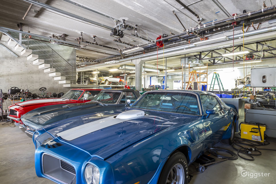 Tony Stark's Garage | Rent this location on Giggster
