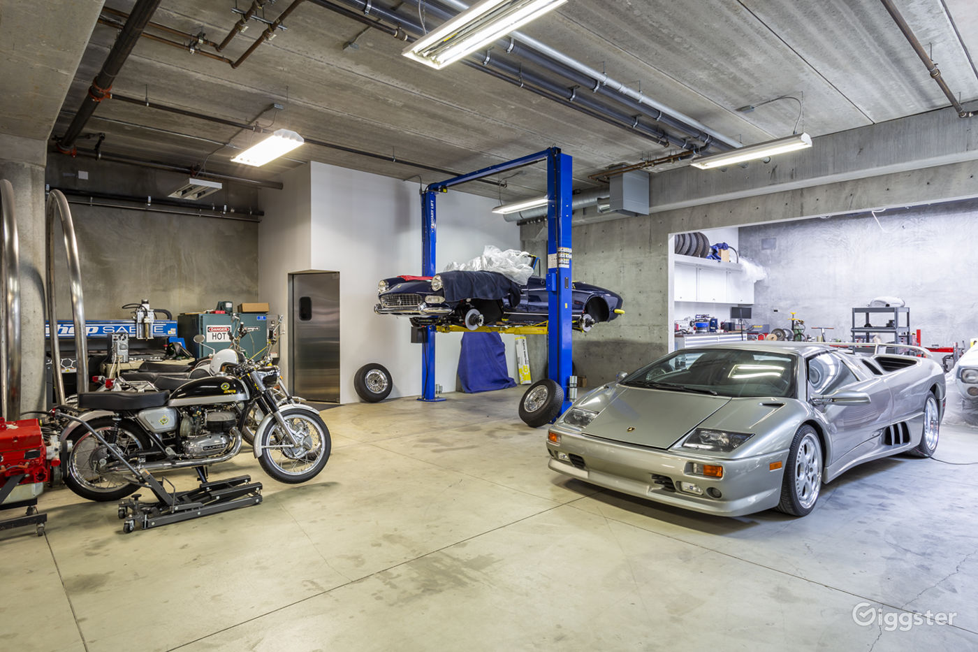 Tony Stark's Garage | Rent this location on Giggster