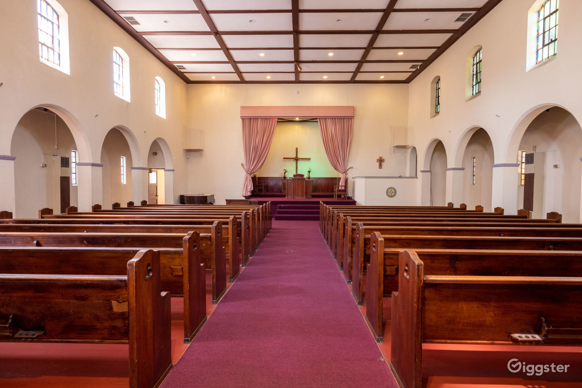 Authentic Vintage Church & Creative Space | Rent this location on Giggster