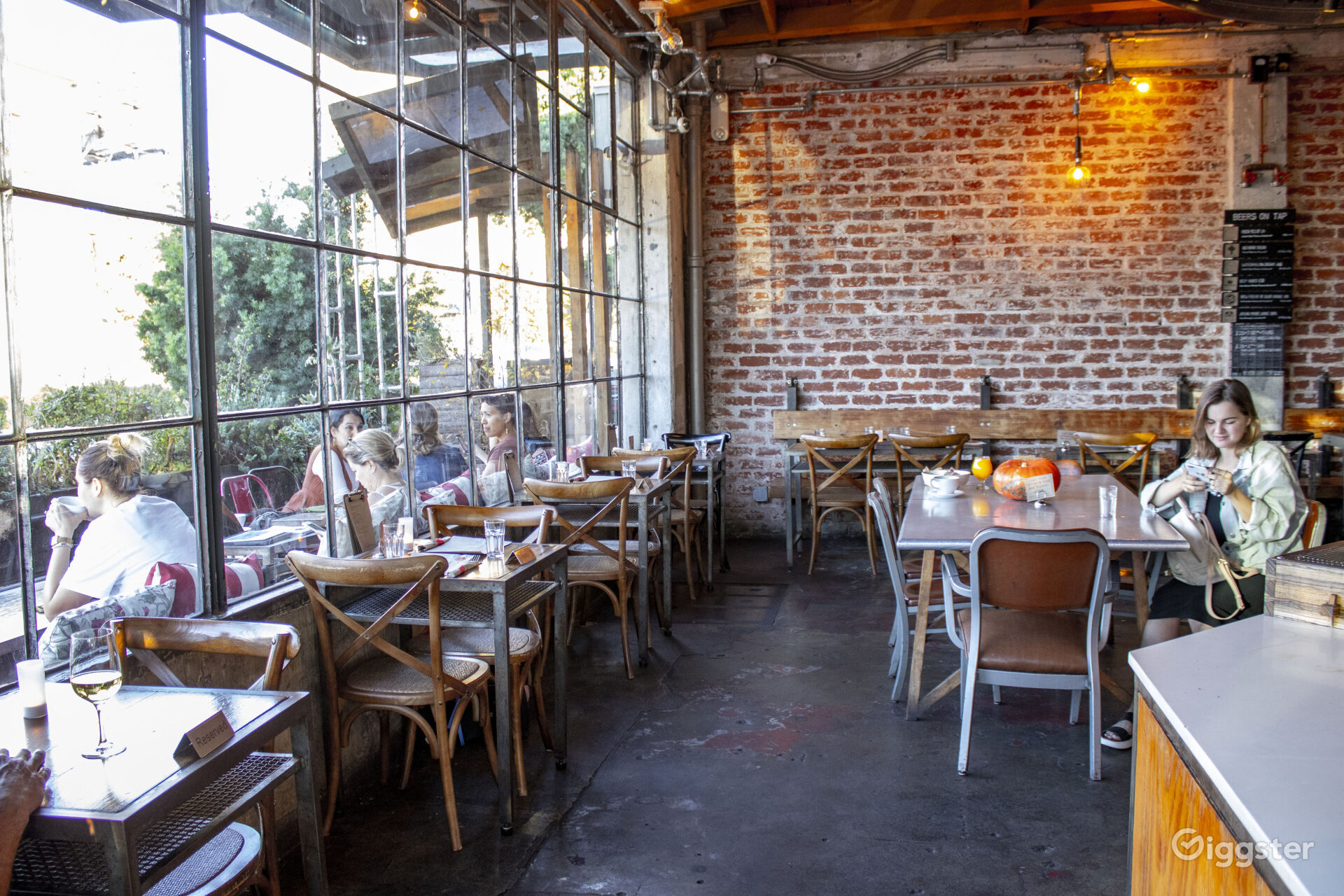 Chic Industrial Style Coffee Shop | Rent this location on Giggster