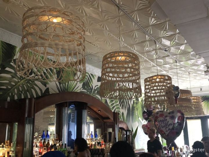 Caribbean Inspired Cocktail Bar Area | Rent this location on Giggster