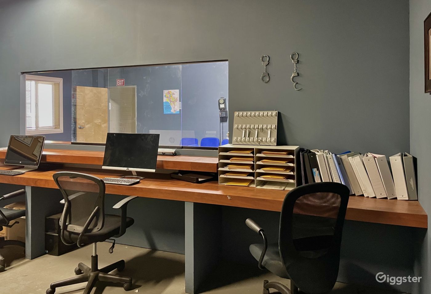 Police Station & Bank Front Desk for TV & Film | Rent this location on ...