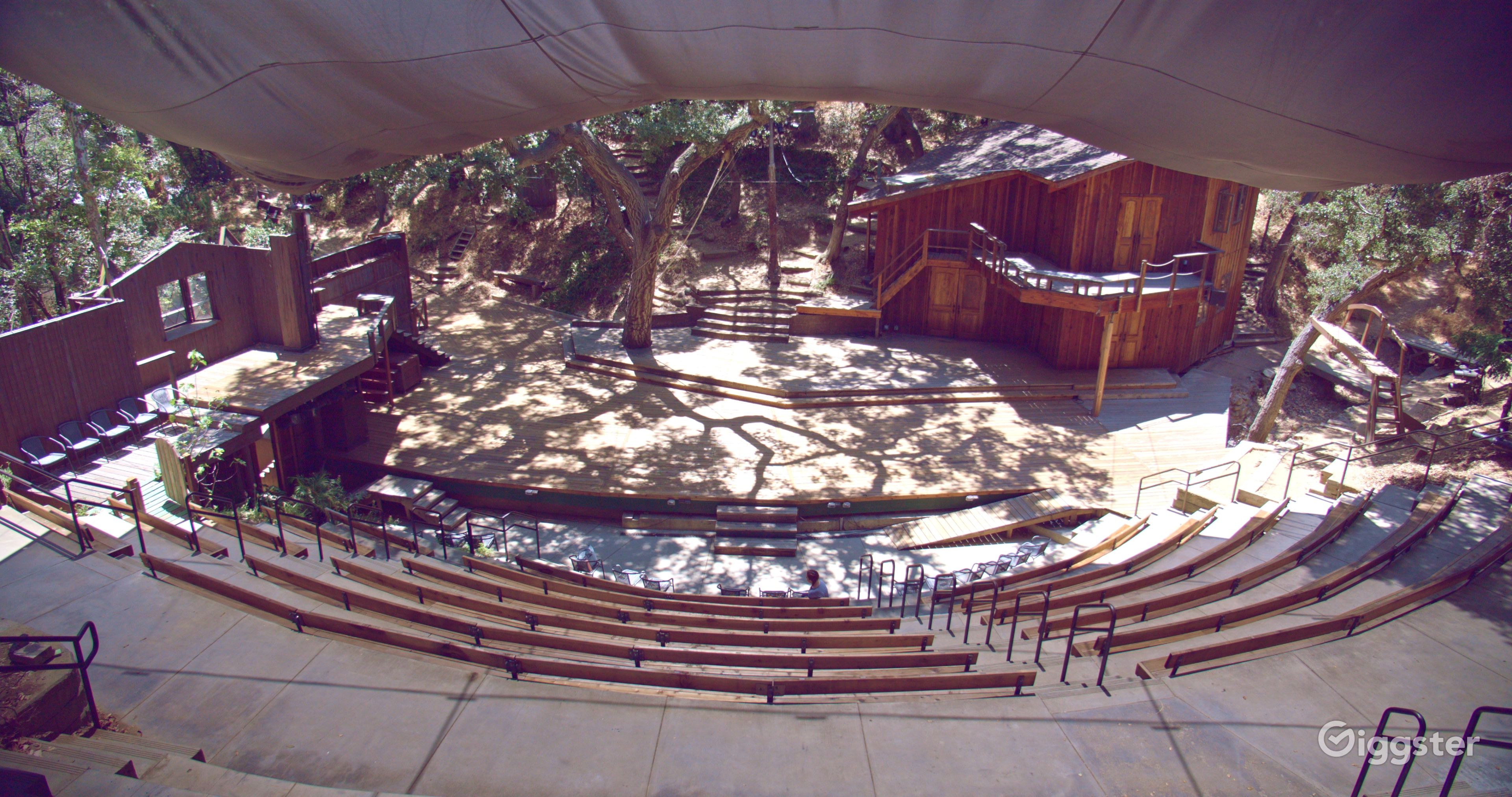 Stunning Outdoor Forest Theater | Rent this location on Giggster