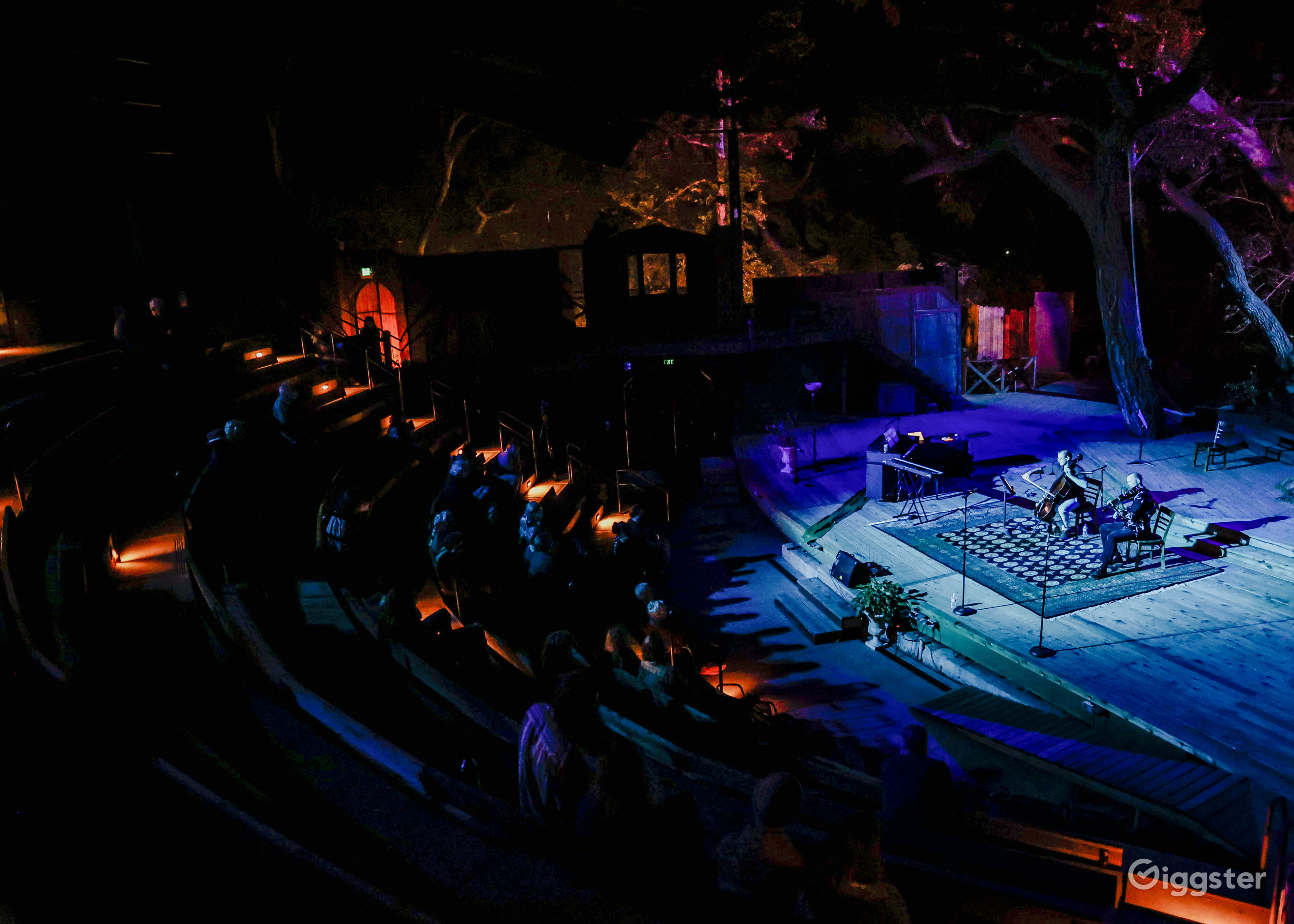 Stunning Outdoor Forest Theater | Rent this location on Giggster