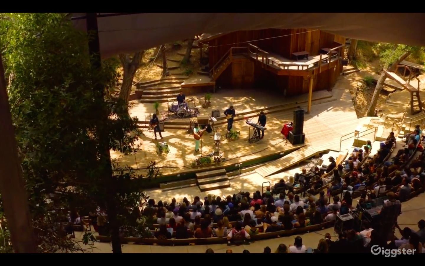 Stunning Outdoor Forest Theater | Rent this location on Giggster