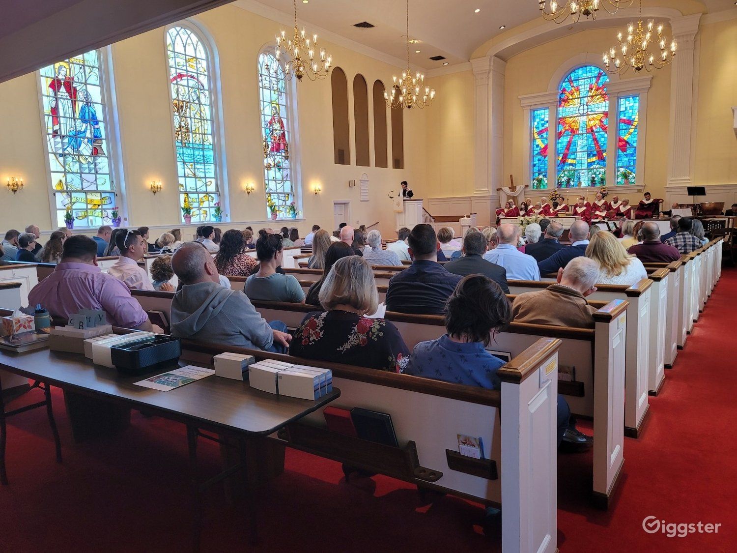 Picturesque red-brick Georgian style Church | Rent this location on ...
