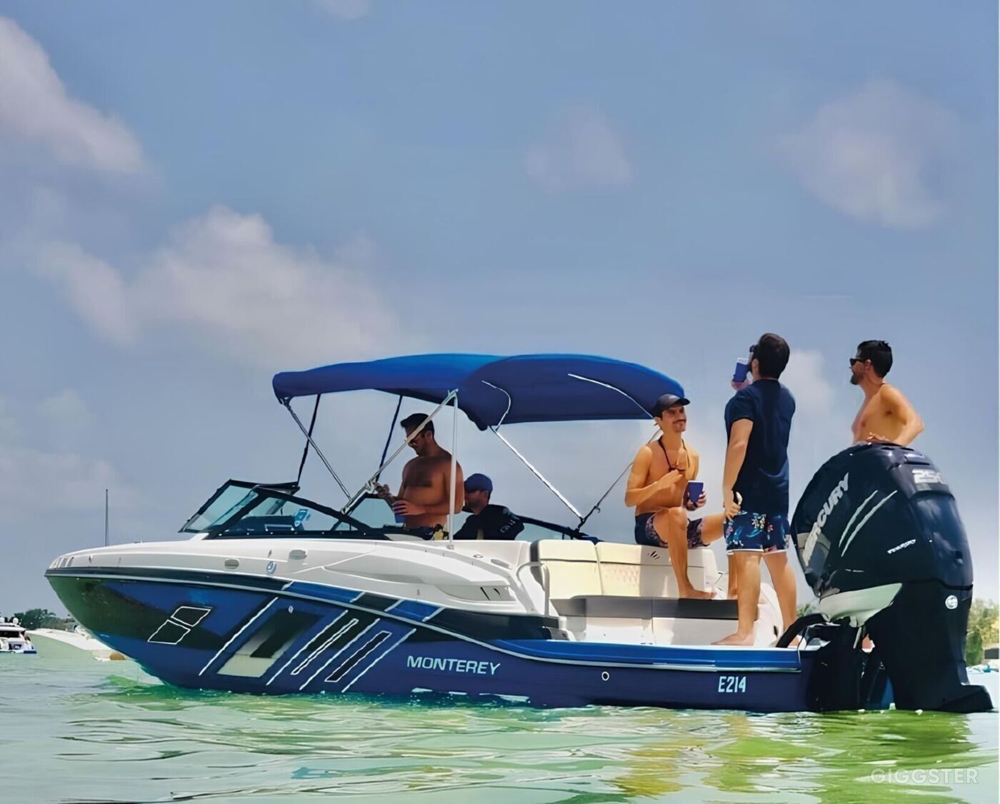 24' MONTEREY BOAT | Rent this location on Giggster