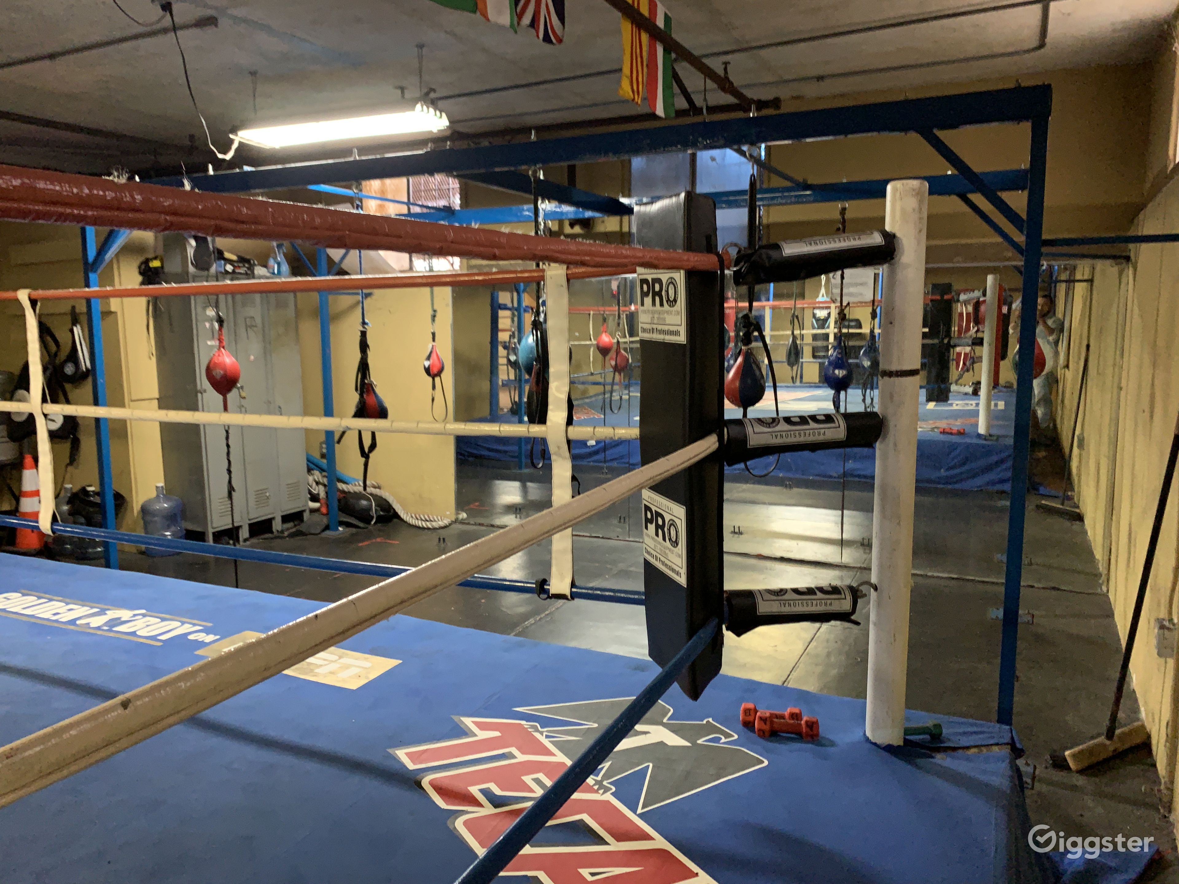 South LA Boxing Ring and Gym for Production | Rent this location on ...