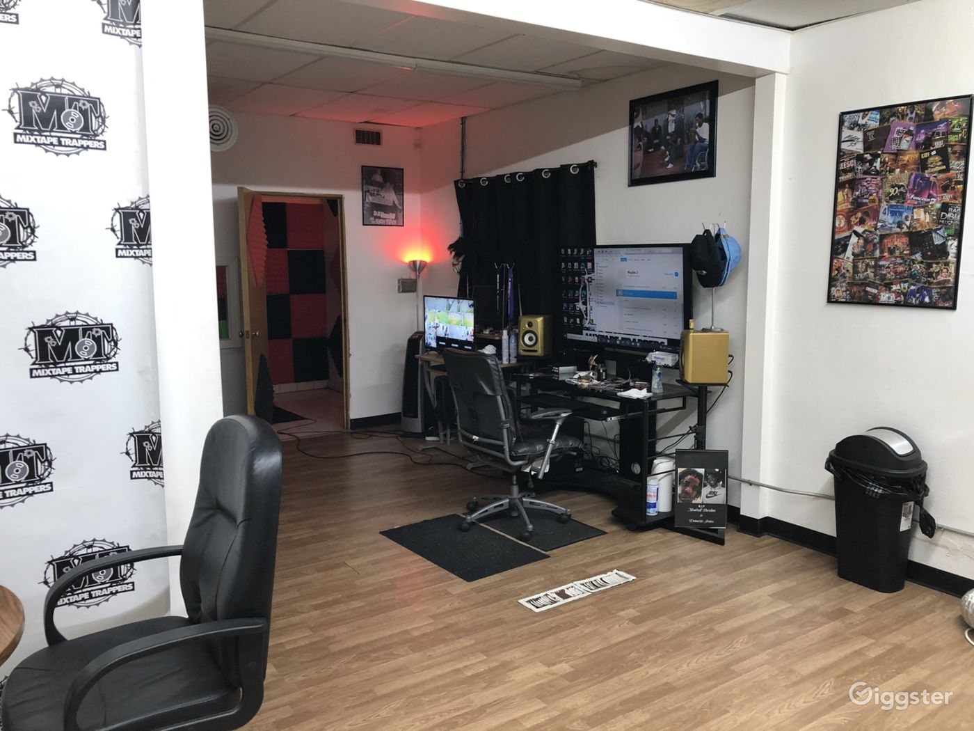 Vintage Hip Hop Type Recording Studio | Rent this location on Giggster