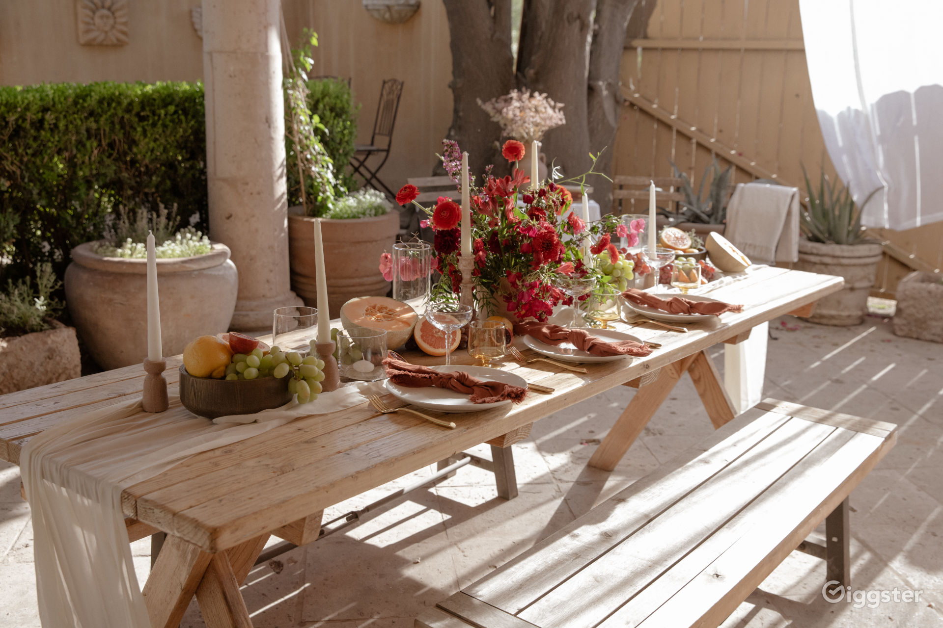 Italian Style Courtyard Villa | Rent this location on Giggster