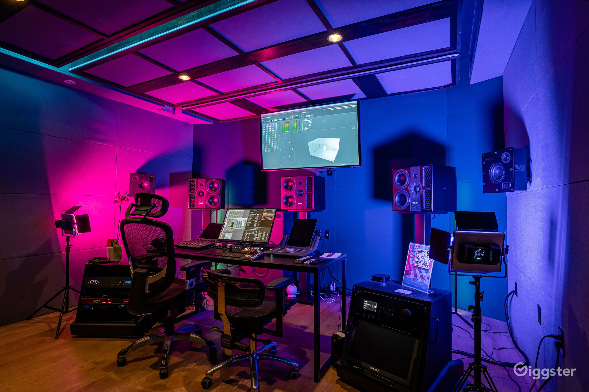 Music and Post-Production Studio | Rent this location on Giggster