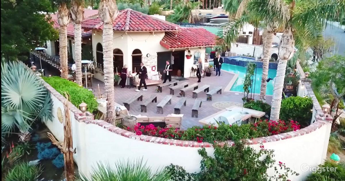Authentic Mexican style compound in Palm Desert | Rent this location on ...
