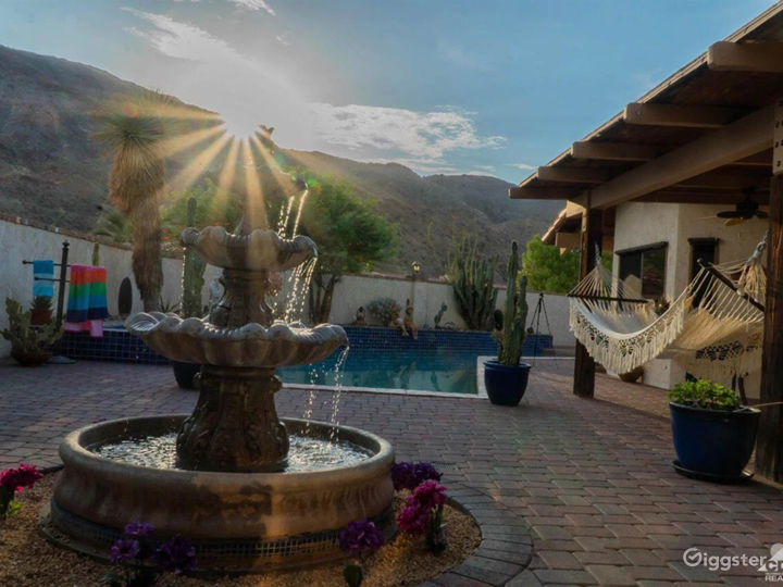 Authentic Mexican style compound in Palm Desert | Rent this location on ...