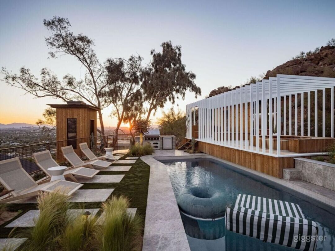 Luxury Camelback Mountainside Pool Retreat | Rent this location on Giggster