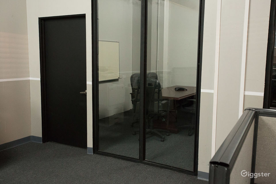 OFFICE Cubicles & Conference Room Set | Rent this location on Giggster