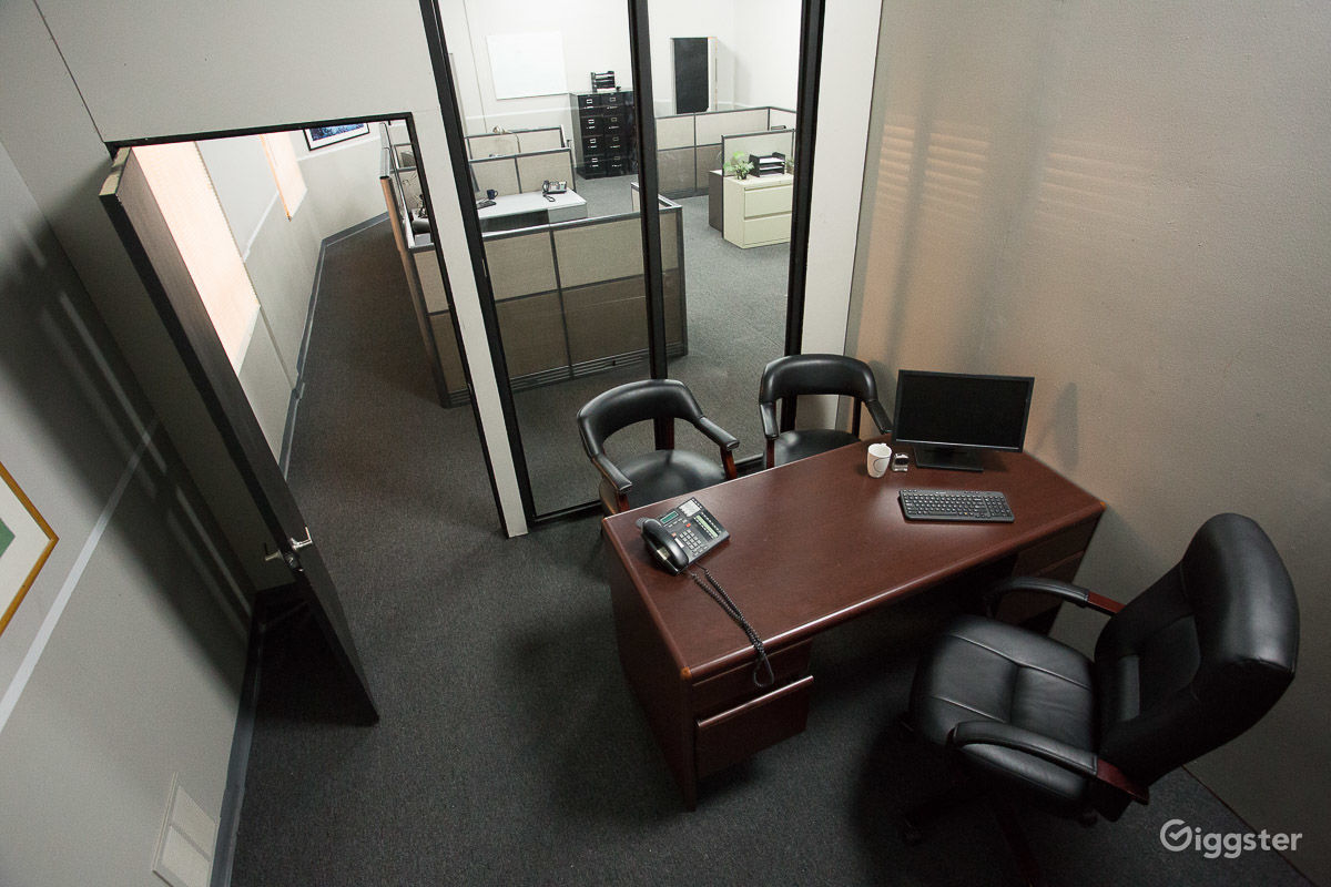 OFFICE Cubicles & Conference Room Set | Rent this location on Giggster