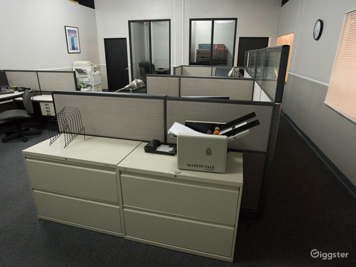OFFICE Cubicles & Conference Room Set | Rent this location on Giggster