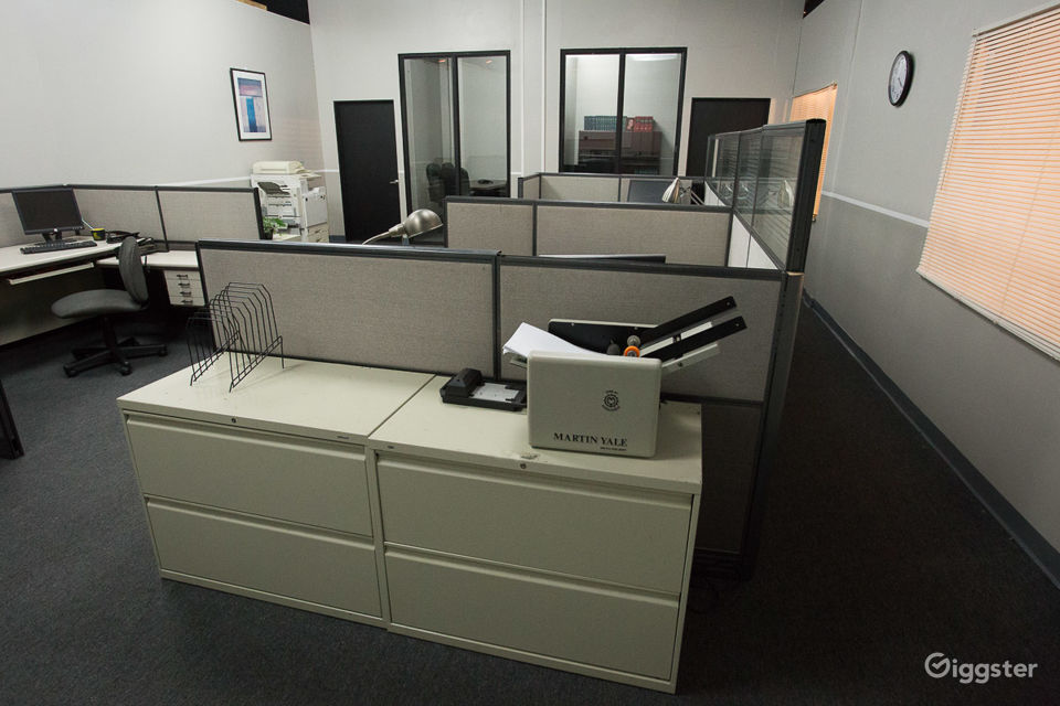 OFFICE Cubicles & Conference Room Set | Rent this location on Giggster