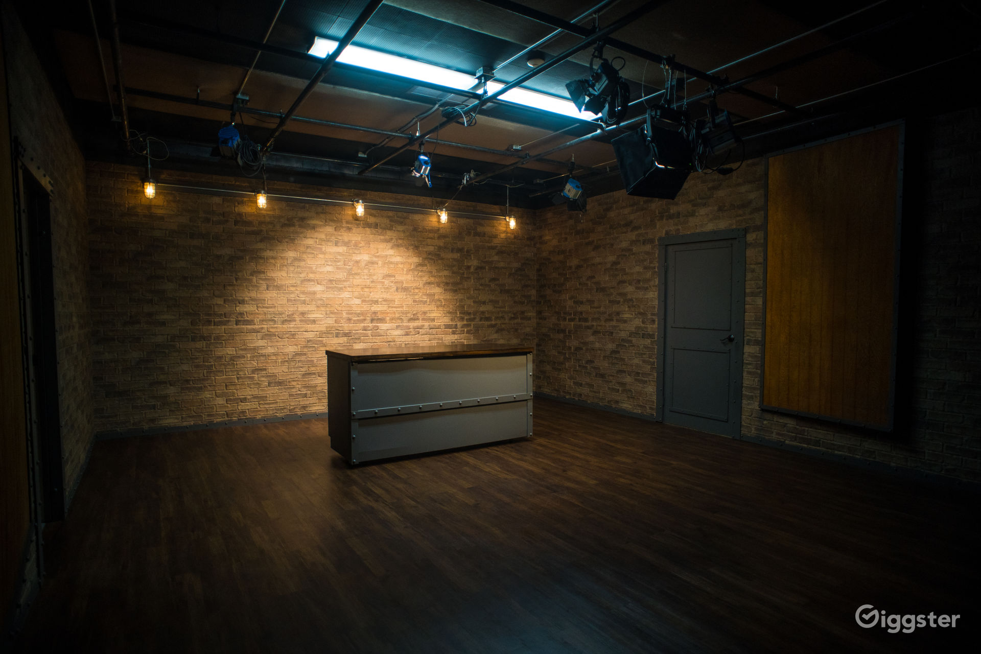 Epic Brick Wall Sound Stage | Rent this location on Giggster