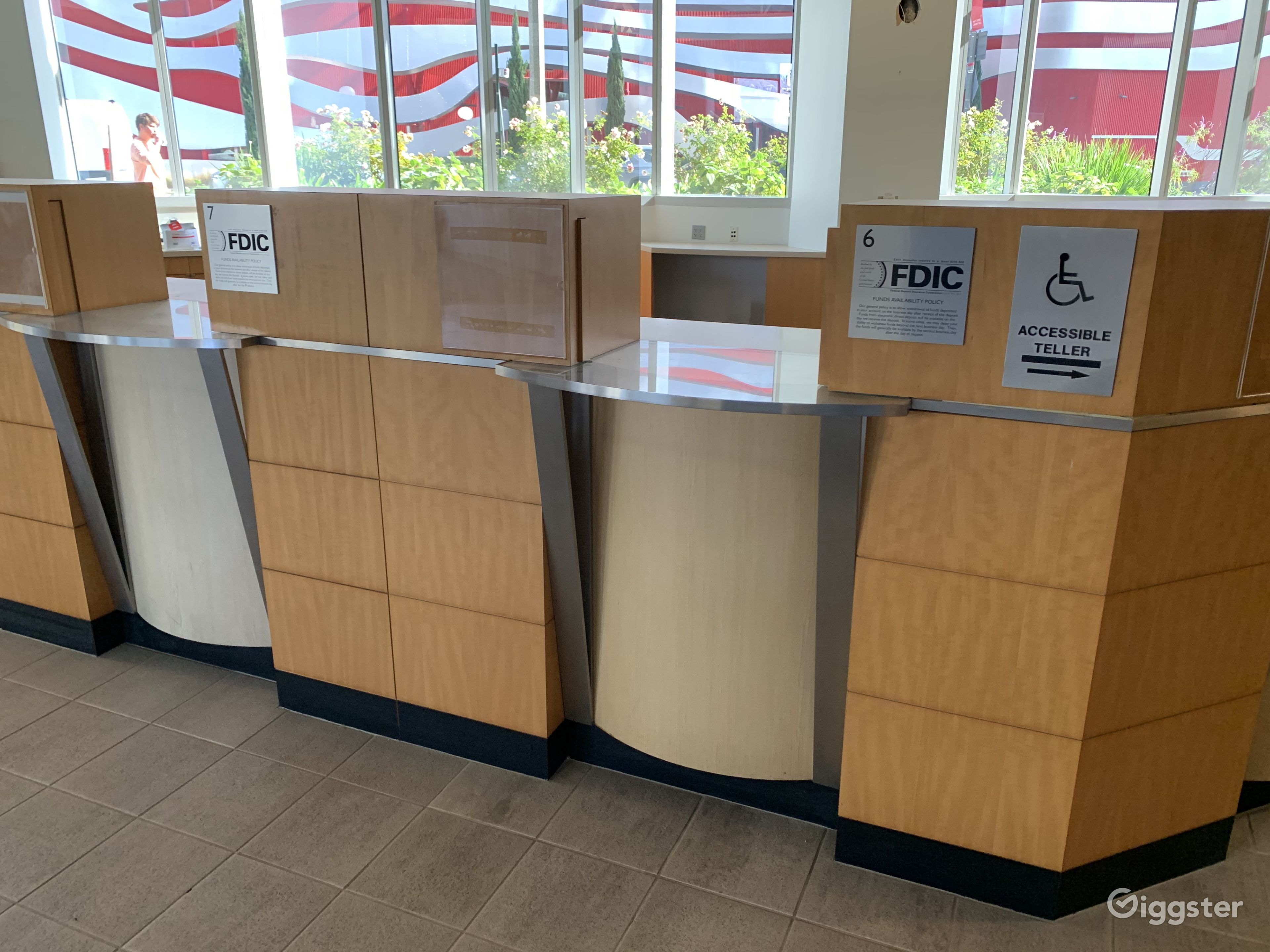 Bank with Vault in Office Building | Rent this location on Giggster