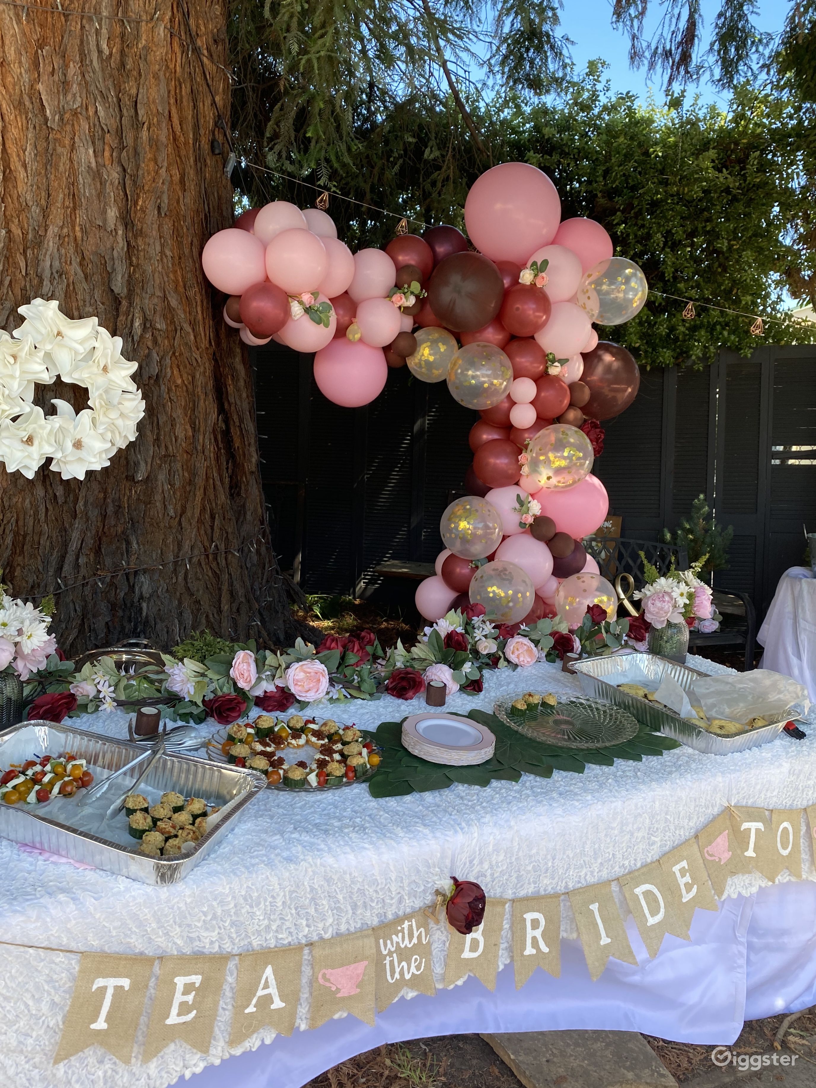 Magical Garden with a Giant Redwood Tree | Rent this location on Giggster