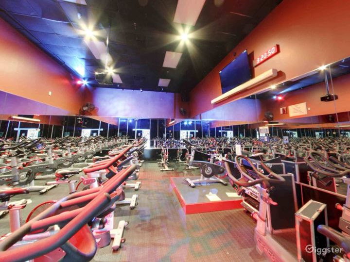 Well-Equipped Spin Room | Rent this location on Giggster