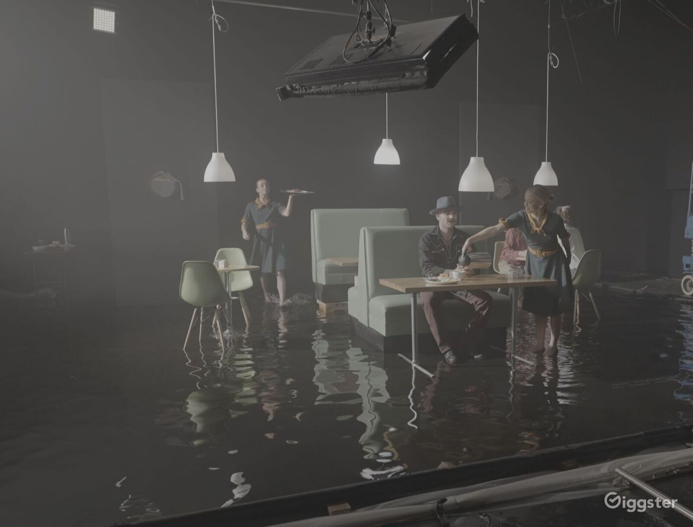 Huge Water and Rain Stage | Rent this location on Giggster