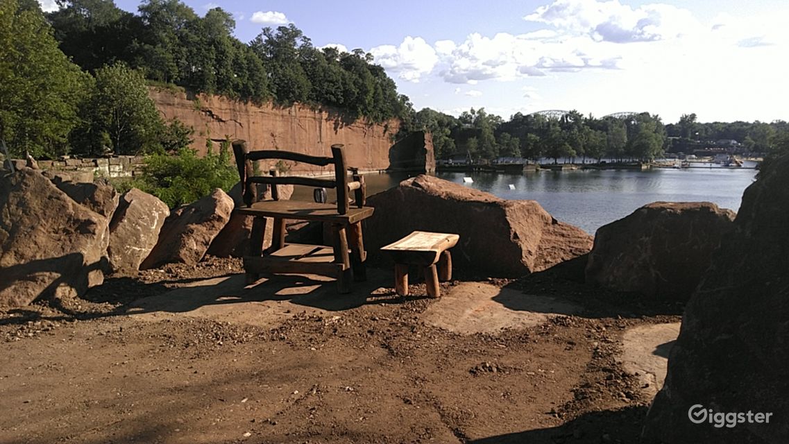 Brownstone Quarry View Historic Park | Rent this location on Giggster