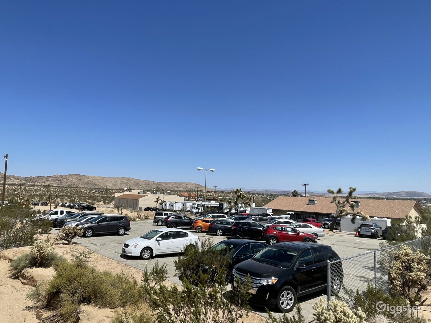 Very Large Paved Parking Lot in Joshua Tree | Rent this location on ...