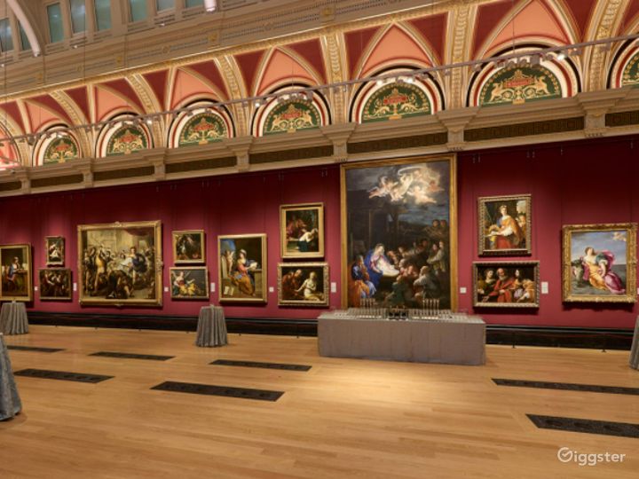 Room 32 in The National Gallery, London | Rent this location on Giggster