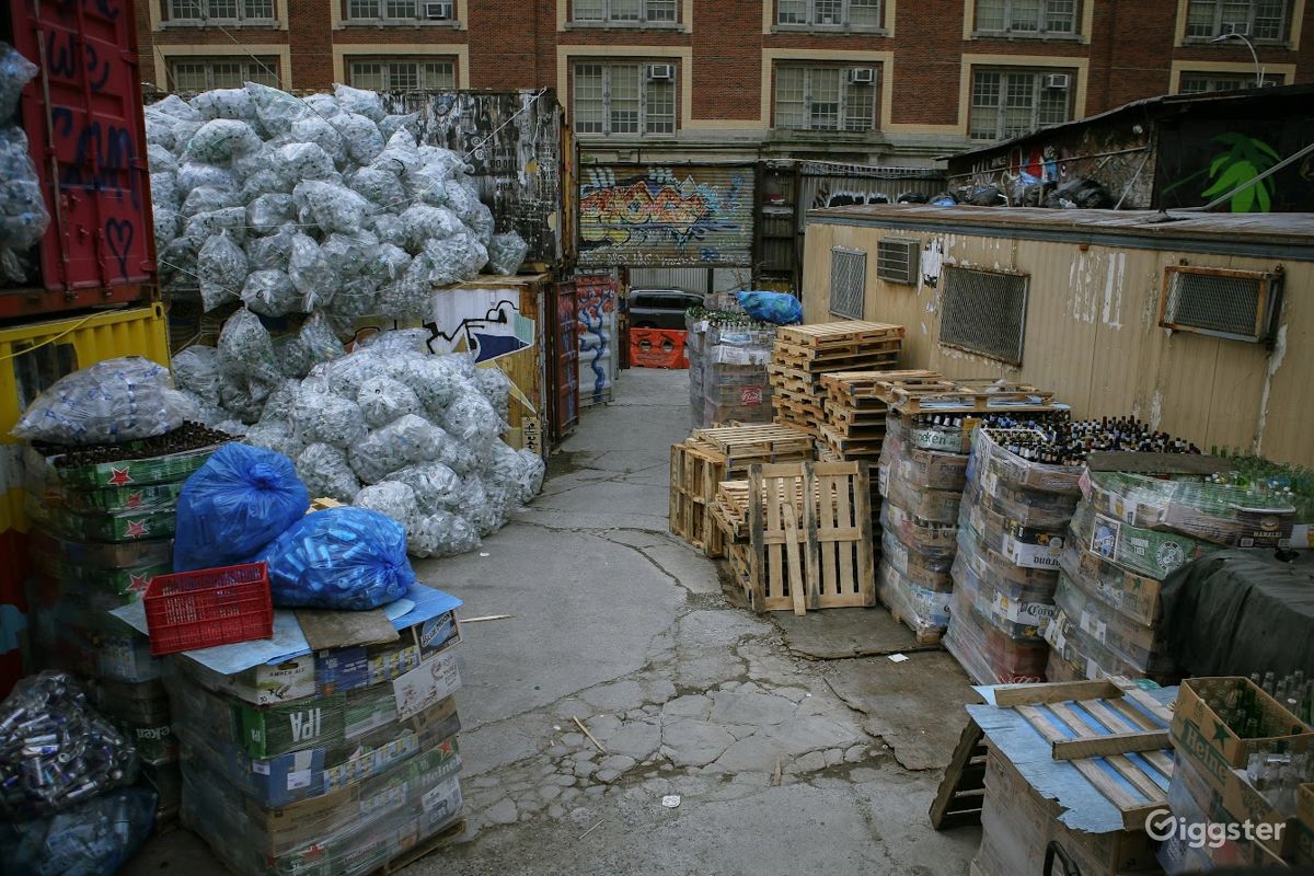 Recycling lot and can/bottle redemption center | Rent this location on ...