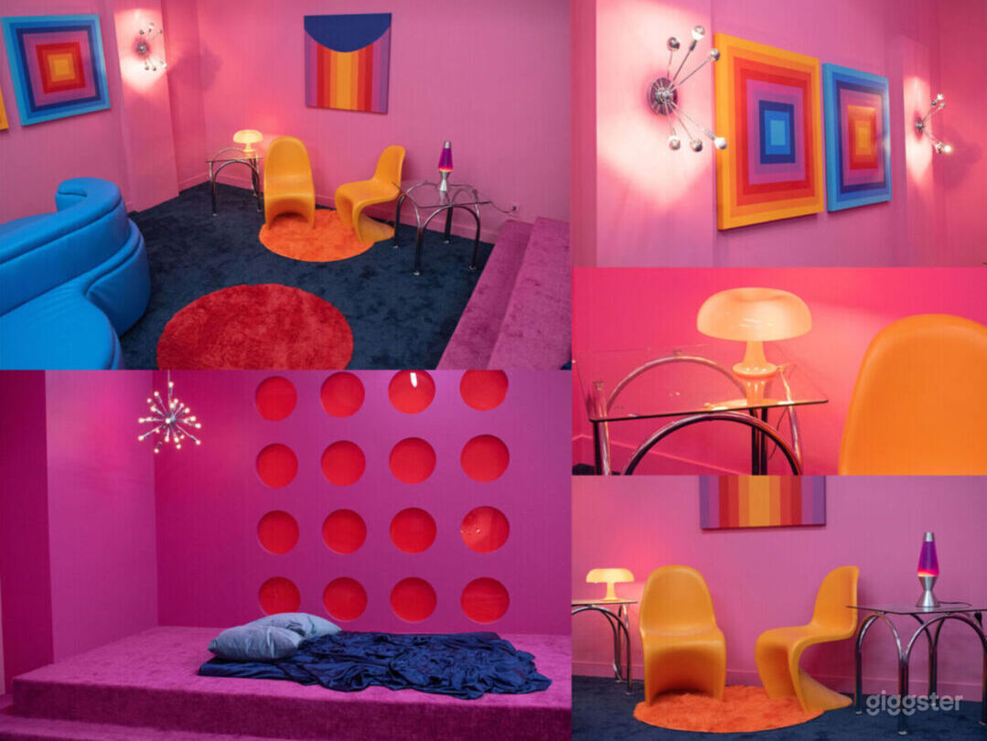 60's MOD Interior Set Creative Production Space | Rent this location on ...