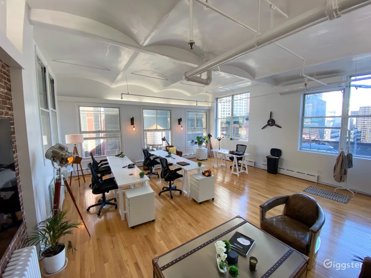 Loft Office Space Full Windowed and furnished | Rent this location on ...