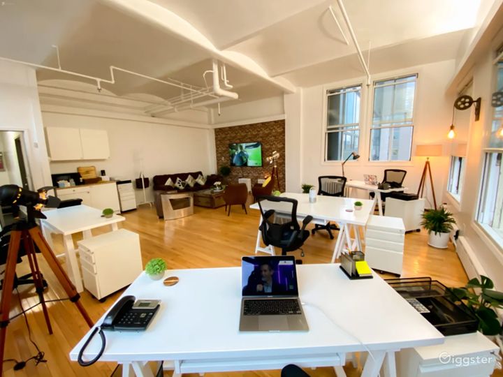 Loft Office Space Full Windowed and furnished | Rent this location on ...