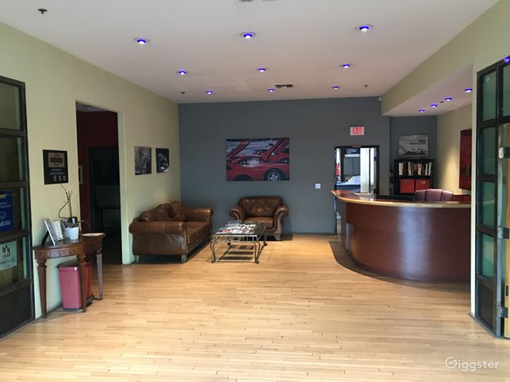 Industrial Auto Shop Car Garage Office Parking Lot | Rent this location ...