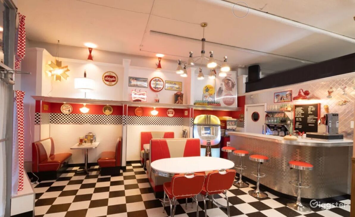 1950's Diner Production Studio | Rent this location on Giggster