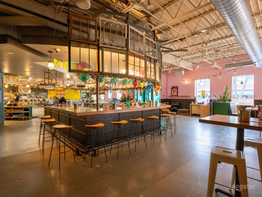 A Colorful and Vibrant Multi-Use Space with Natural Light | Rent this ...