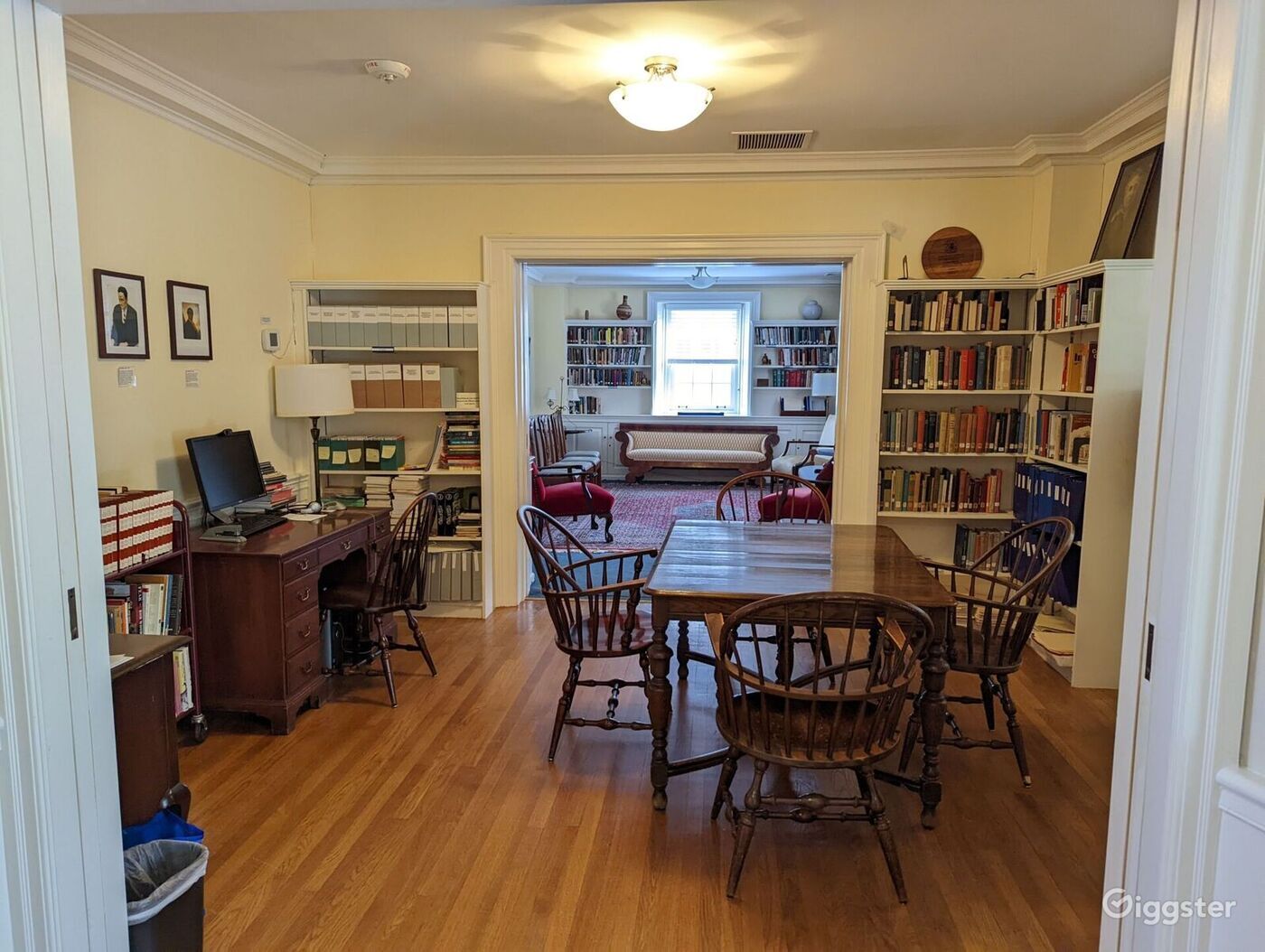 Historic Library and Parlor | Rent this location on Giggster
