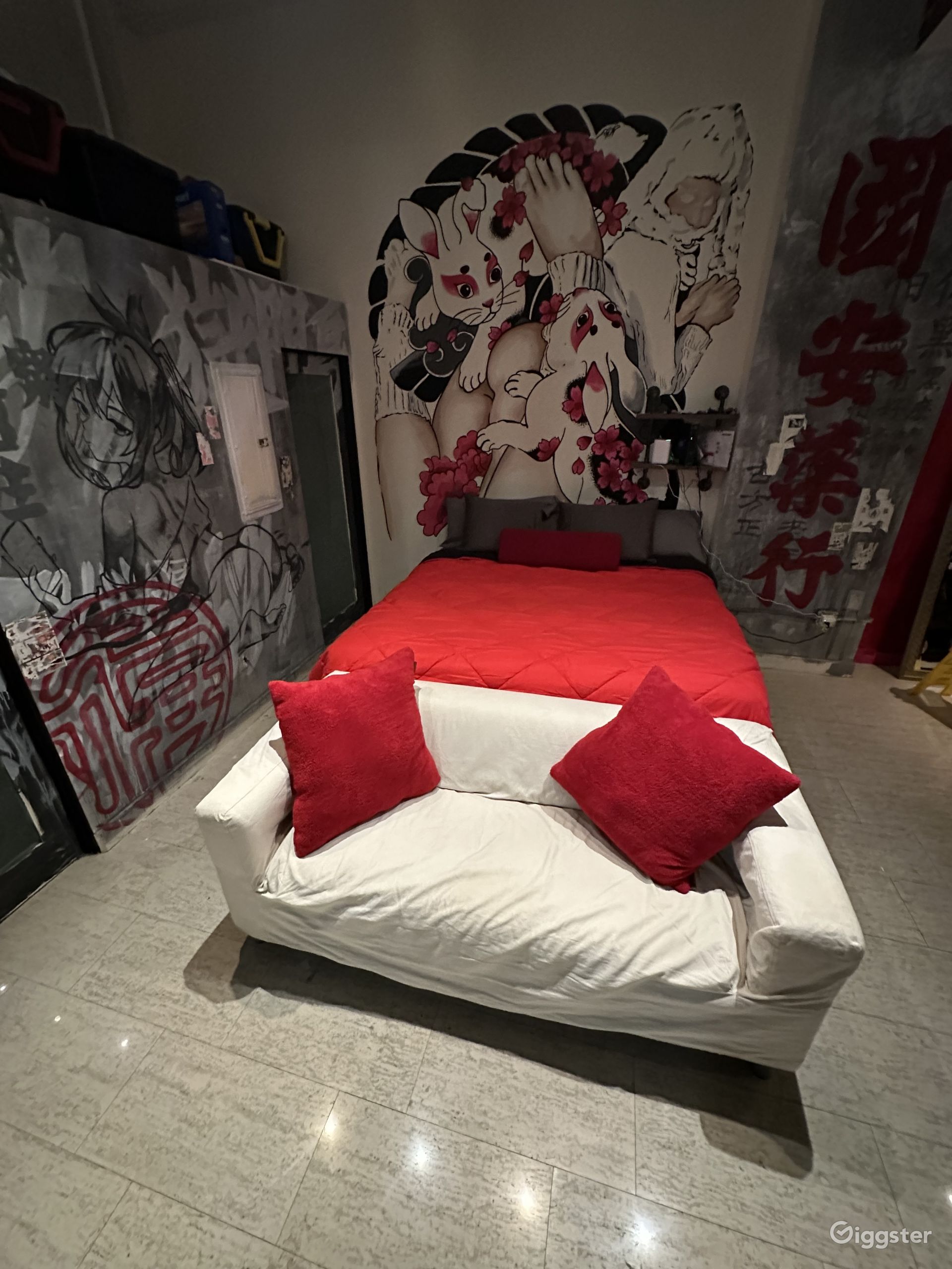 Anime inspired pent house loft | Rent this location on Giggster