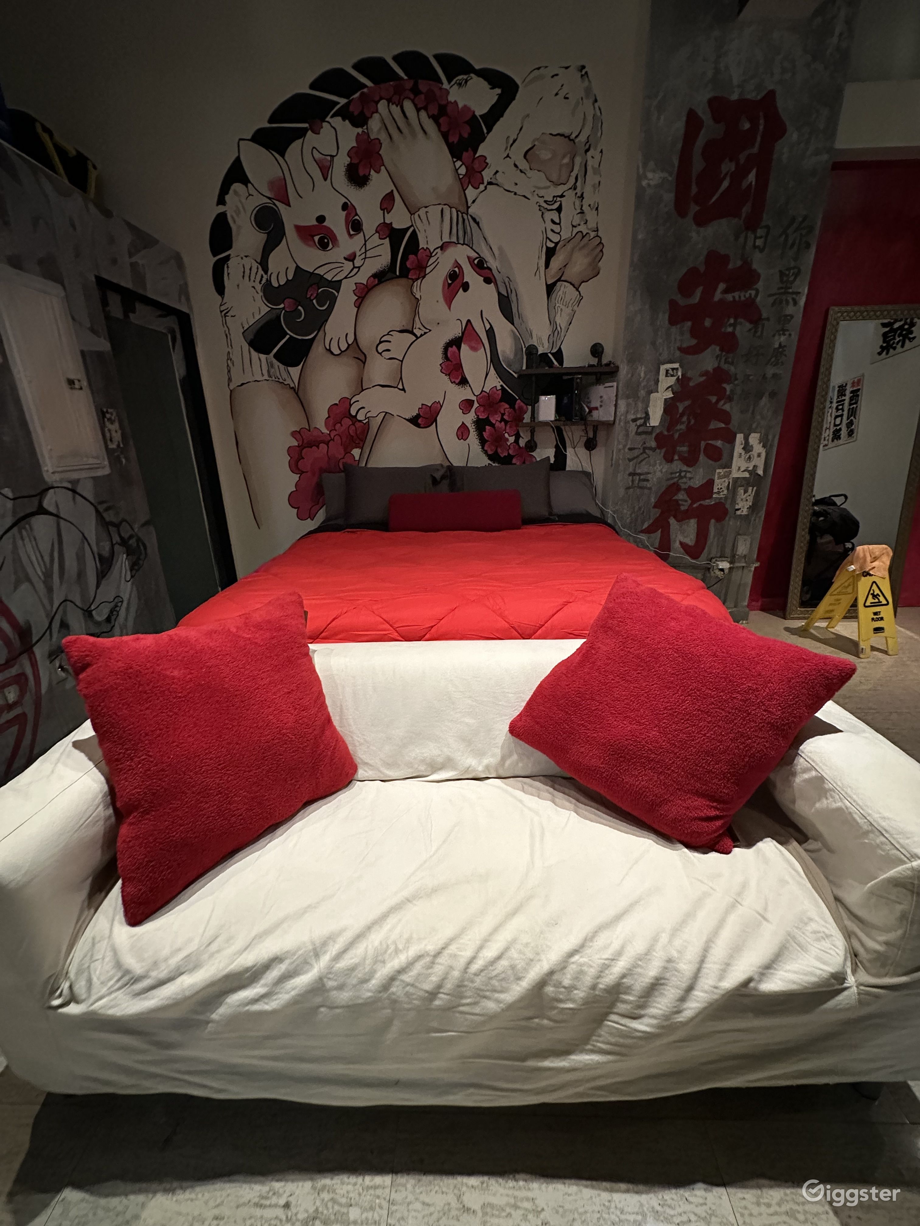 Anime inspired pent house loft | Rent this location on Giggster