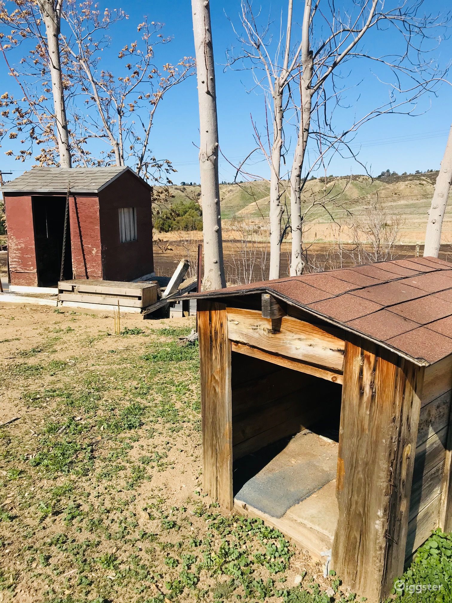 Neglected Abandoned Ranch with Barns | Rent this location on Giggster
