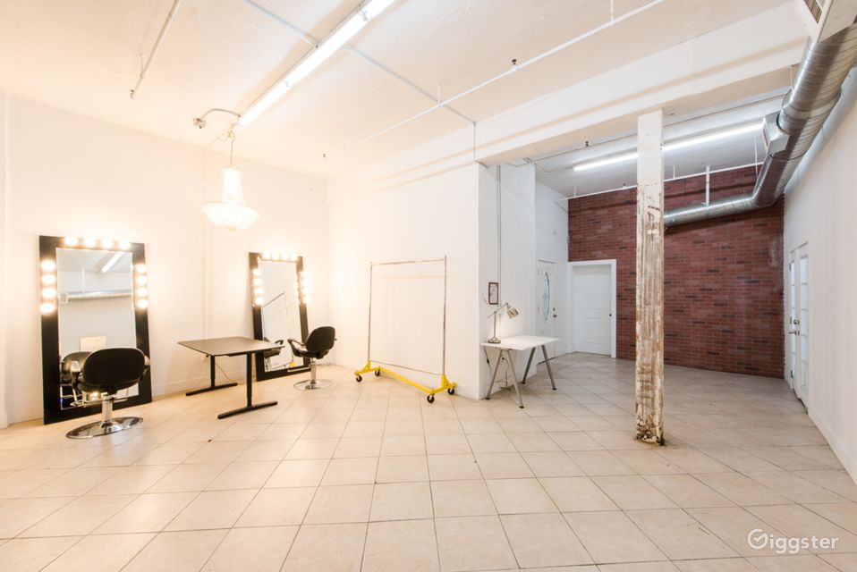 Daylight White Brick Warehouse Studio In LA | Rent this location on ...